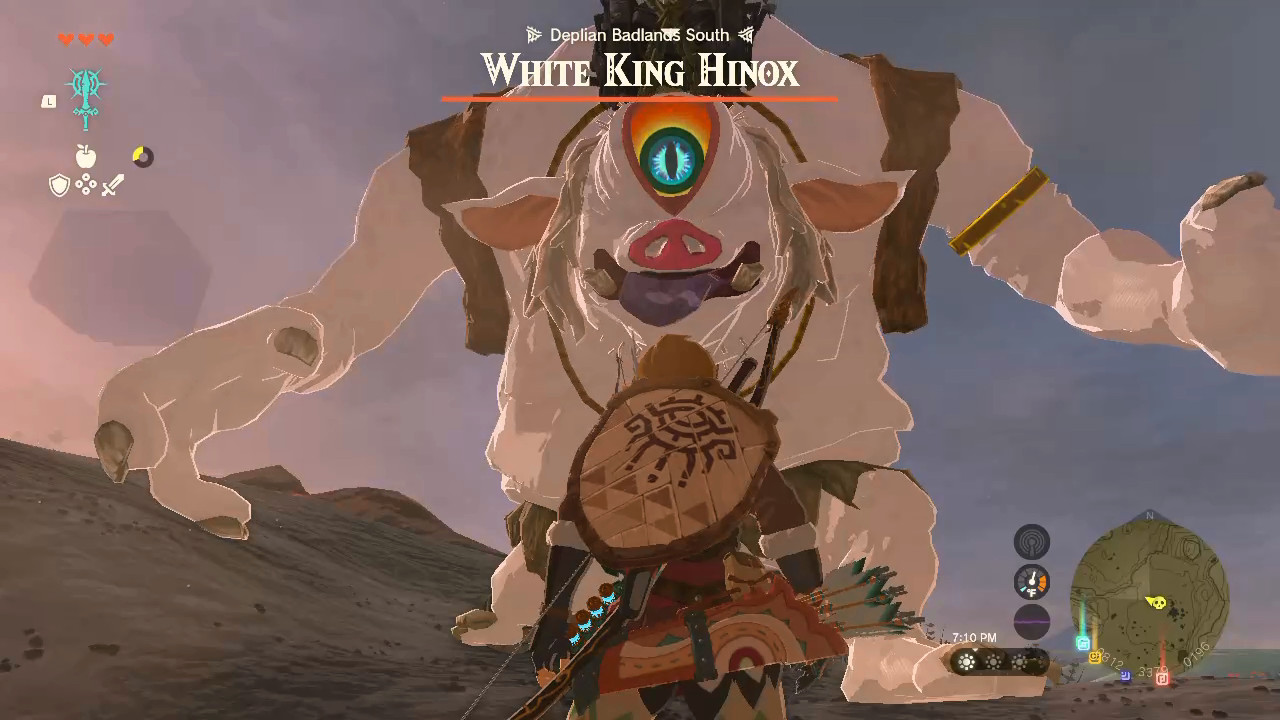White King Hinox Mod for The Legend of Zelda: Tears of the Kingdom | TOTK Mods