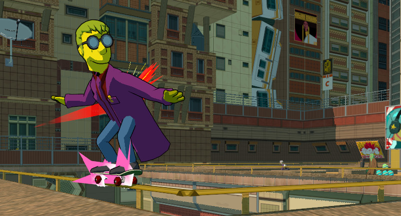 Charlie (Simpsons) in BRC Mod for Bomb Rush Cyberfunk | BRC Mods