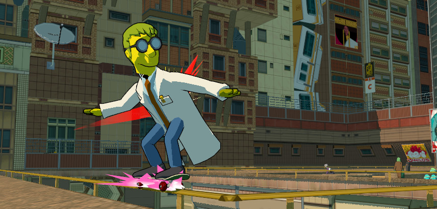 Charlie (Simpsons) in BRC Mod for Bomb Rush Cyberfunk | BRC Mods