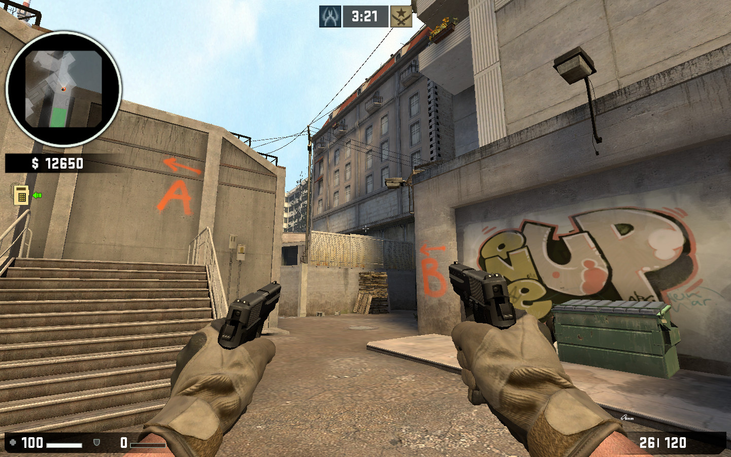 SIG-Sauer P228 (Akimbo) in MWII Anims Mod for Counter-Strike: Source | CS:S Mods