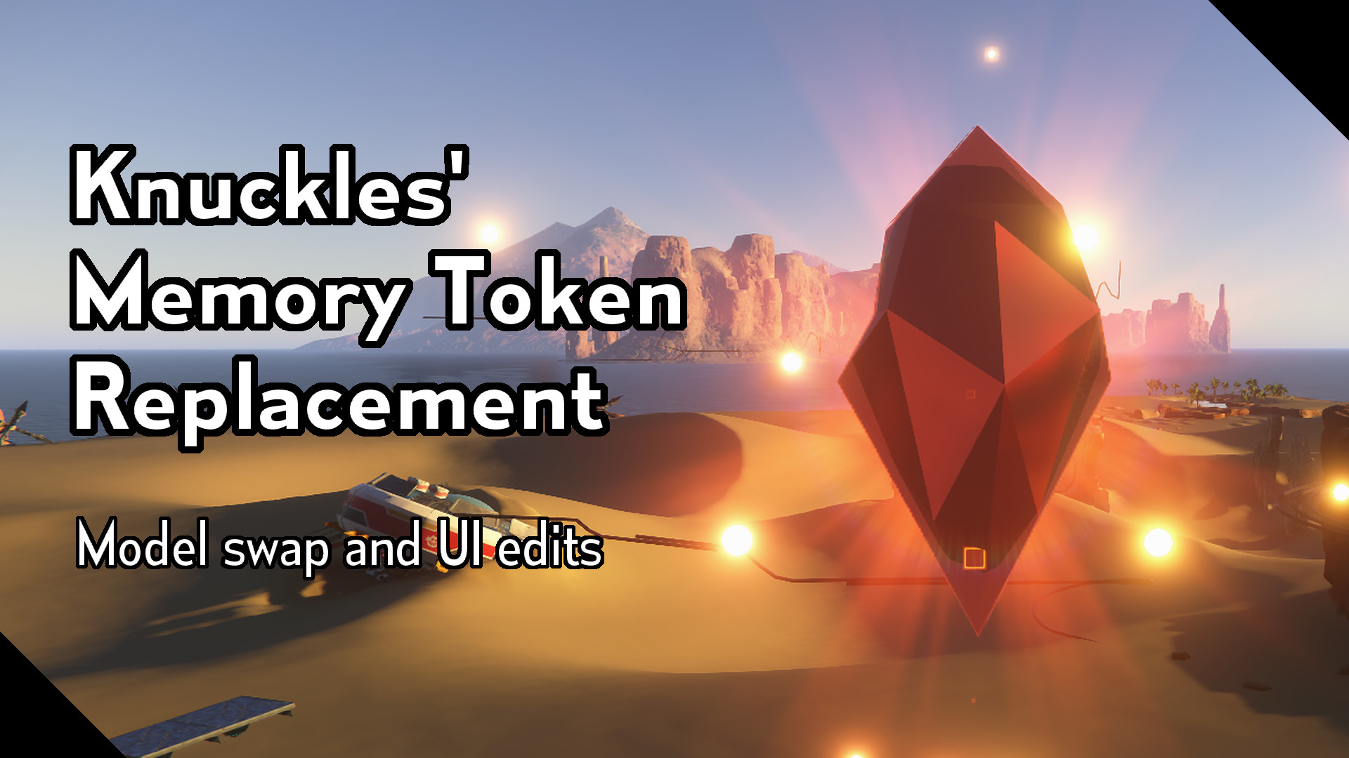 Knuckles' Memory Token Replacement Mod for Sonic Frontiers | Frontiers Mods