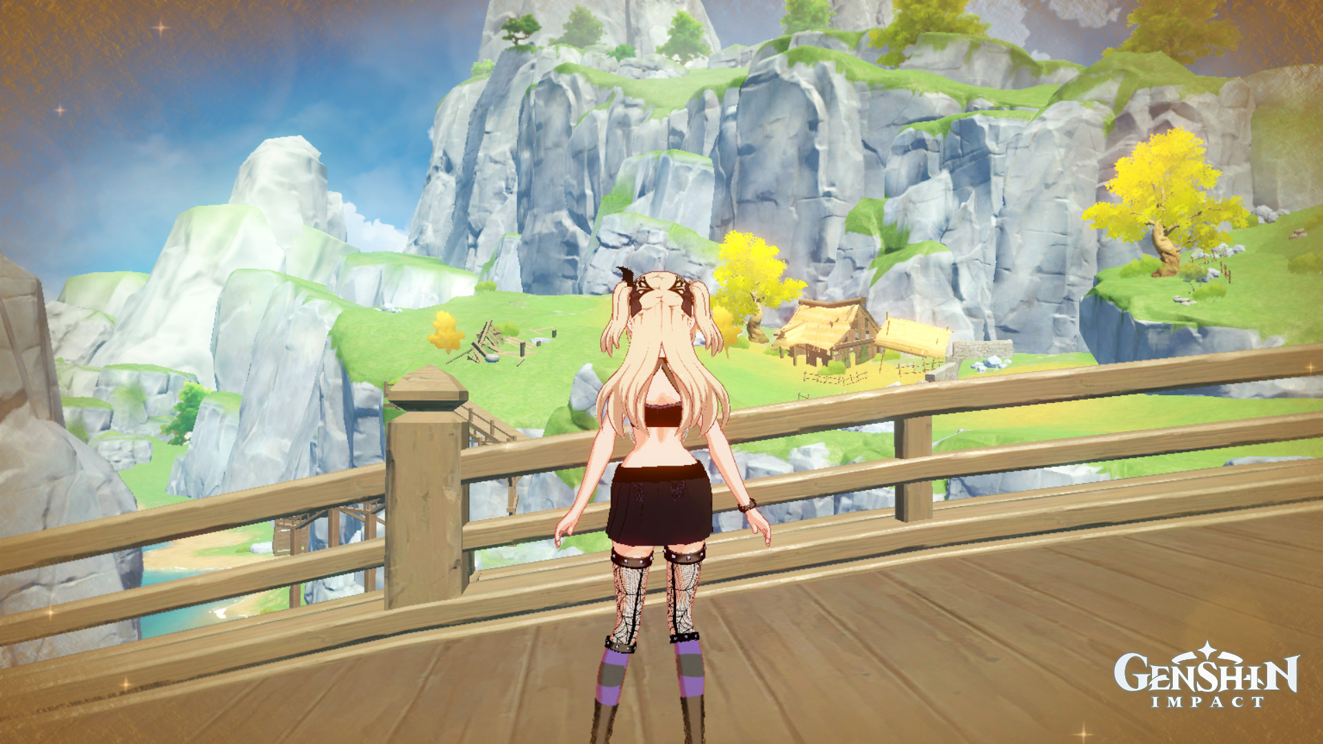 Fischl Goth Mod for Genshin Impact | GI Mods