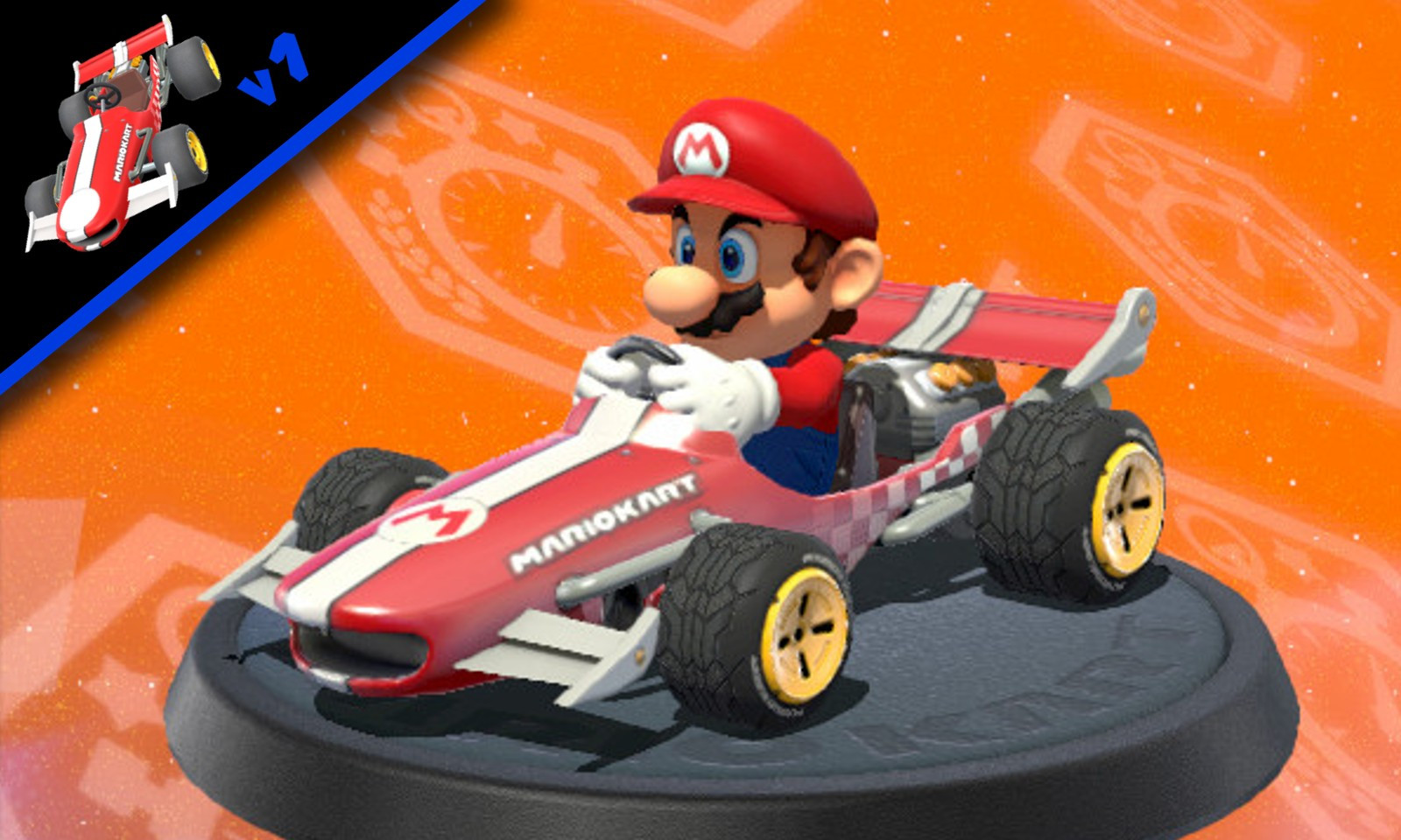 Red Comet + colors from MKT Mod for Mario Kart 8 | MK8 Mods