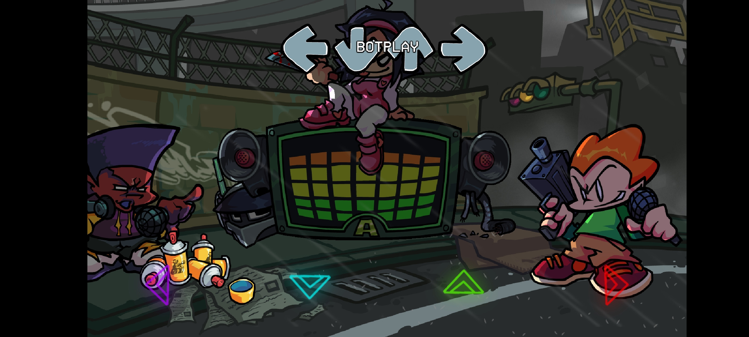 2HOT RESHADERED Mod for Friday Night Funkin' | FNF Mods