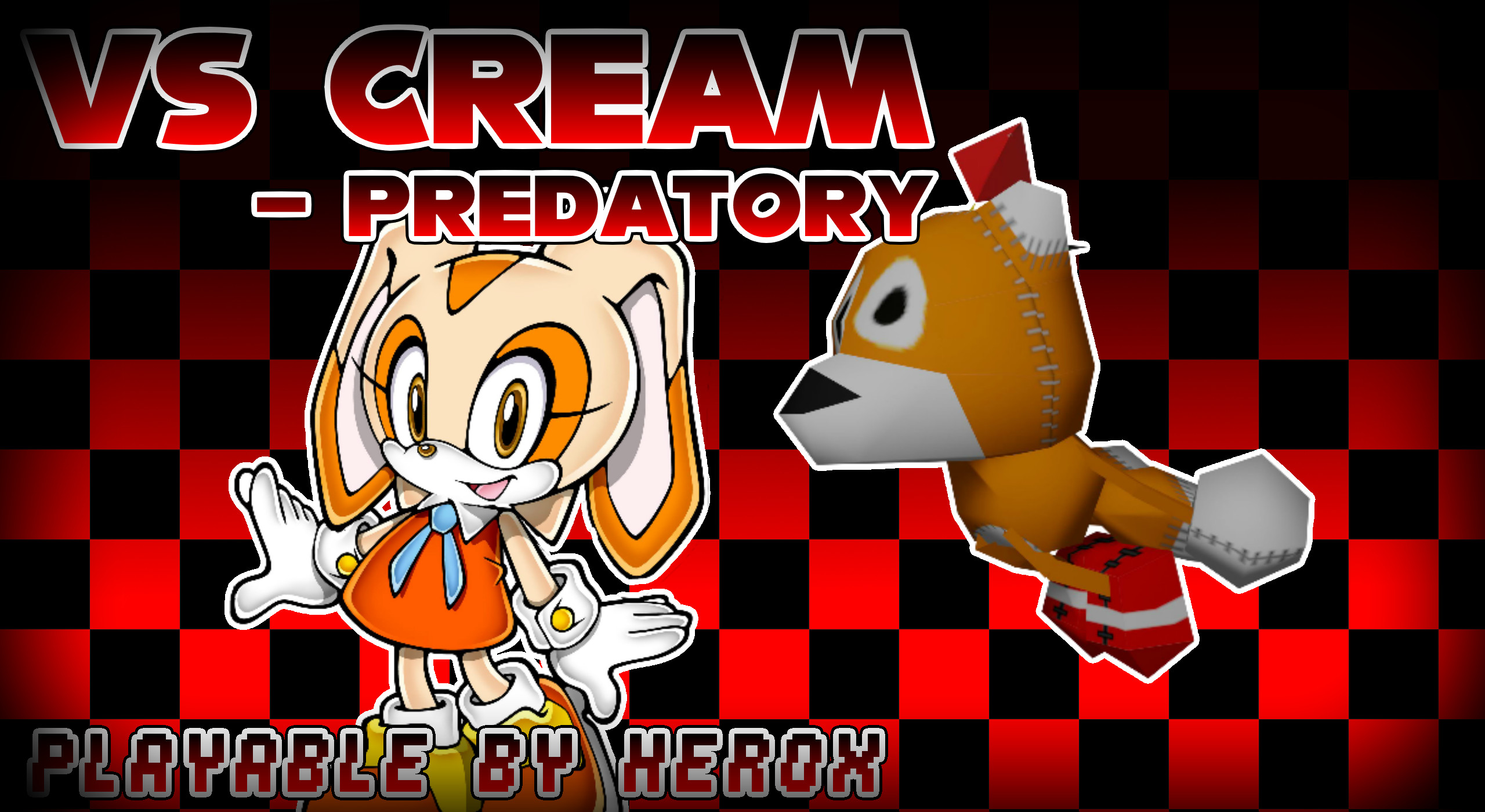 vs Cream - Predatory Mod for Friday Night Funkin' | FNF Mods