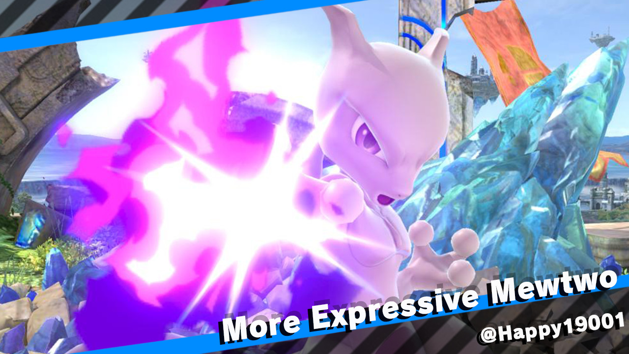 More Expressive Mewtwo (Wi-Fi Safe) Mod for Super Smash Bros. Ultimate ...