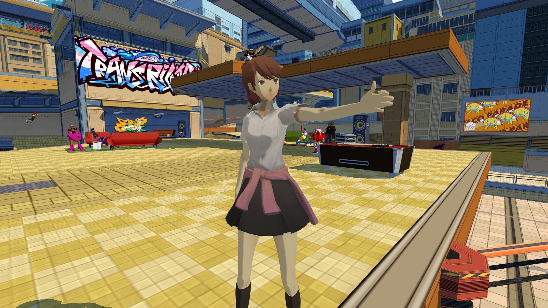 Yukari Takeba (Persona 3 Reload) Mod for Bomb Rush Cyberfunk | BRC Mods