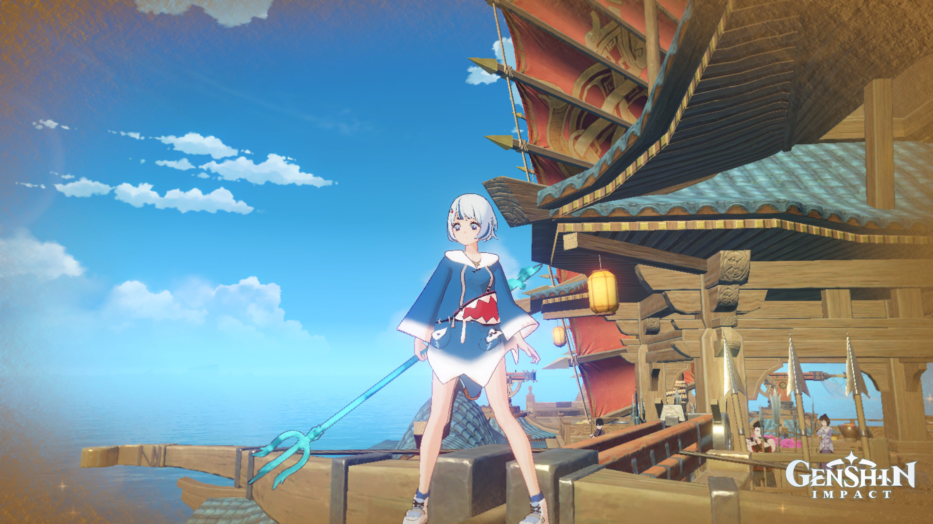 Dragonspine Gura Trident Mod for Genshin Impact | GI Mods