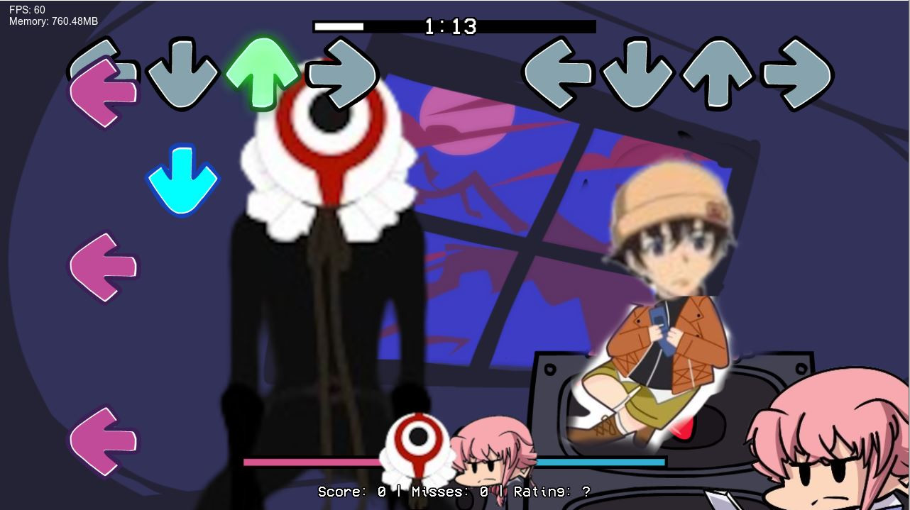[SENSITIVE CONTENT] Mirai Nikki/The Future Diary FNF MOD Mod for Friday ...