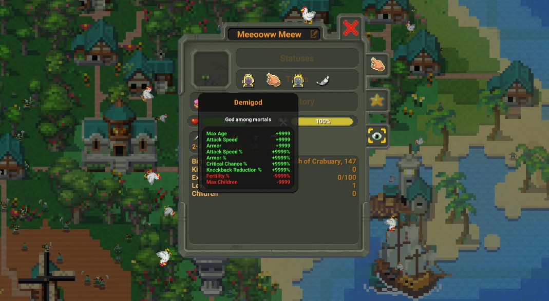 Heavenly Traits Mod for WorldBox | WorldBox Mods