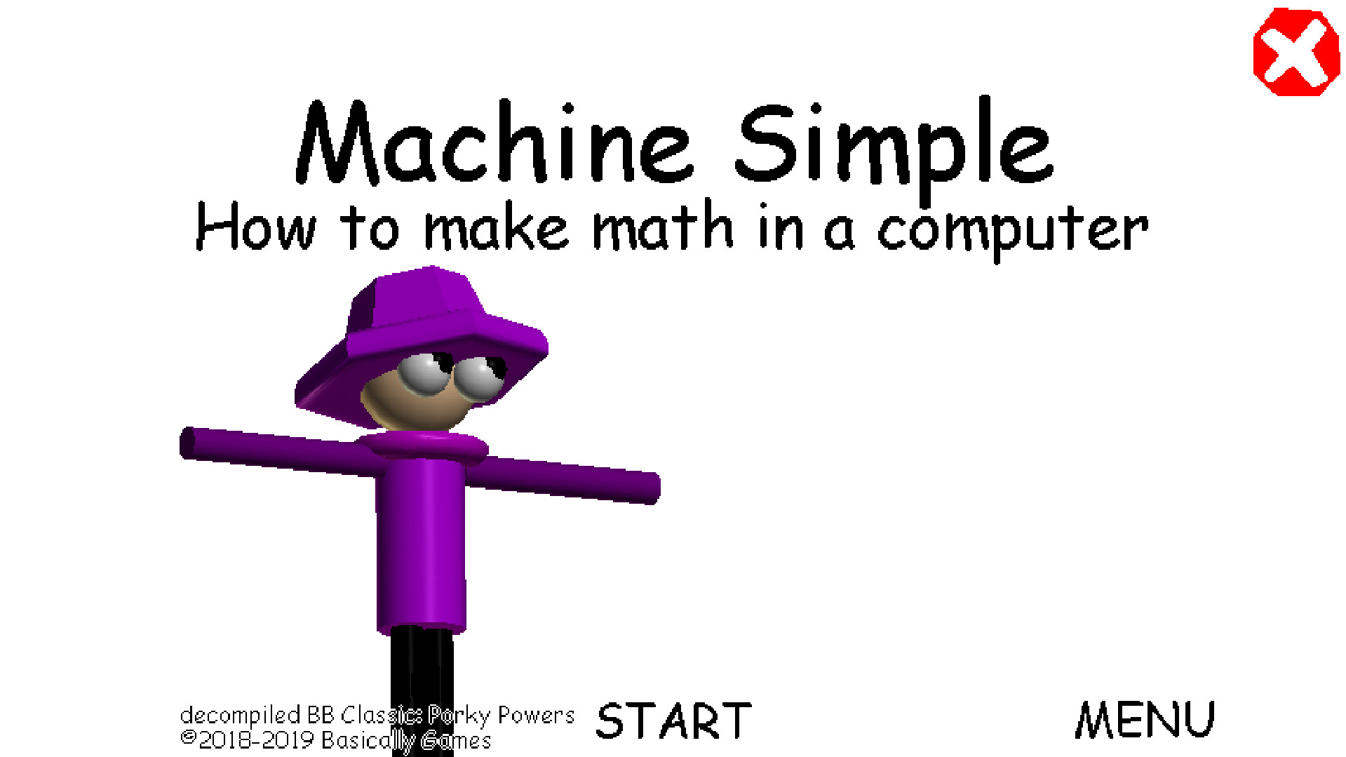 Machine Simple Computer Math [Archived] Mod for Baldi's Basics | Baldi Mods