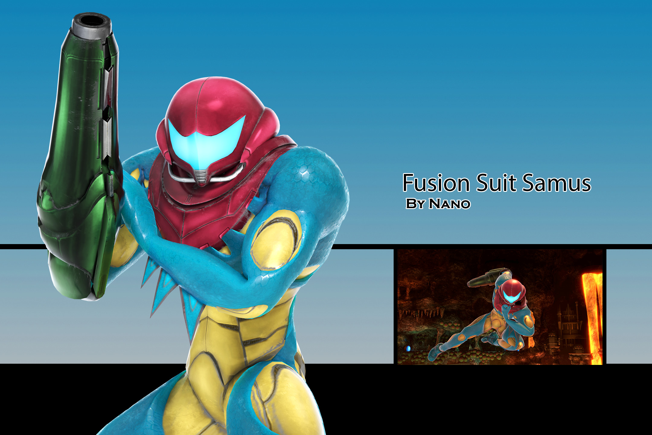 Fusion Suit Samus Mod for Super Smash Bros. Ultimate | SSBU Mods