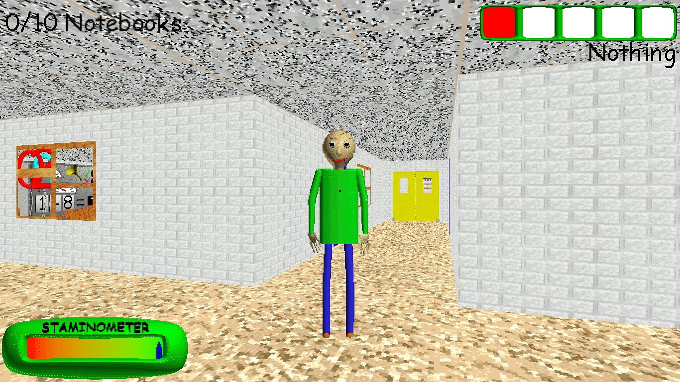 Raldi's CrackHouse Map Recreation Mod for Baldi's Basics | Baldi Mods