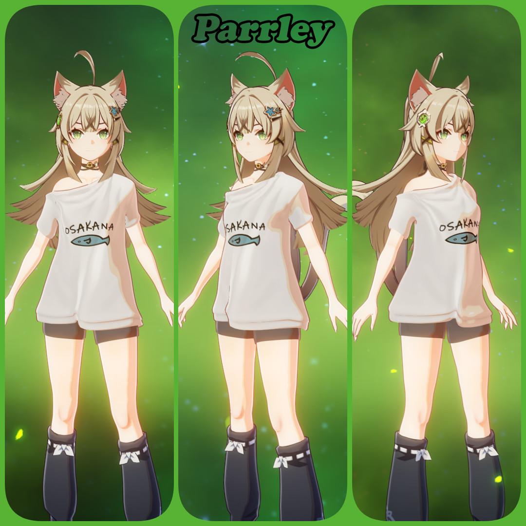 Wanderer casualwear Mod for Genshin Impact | GI Mods