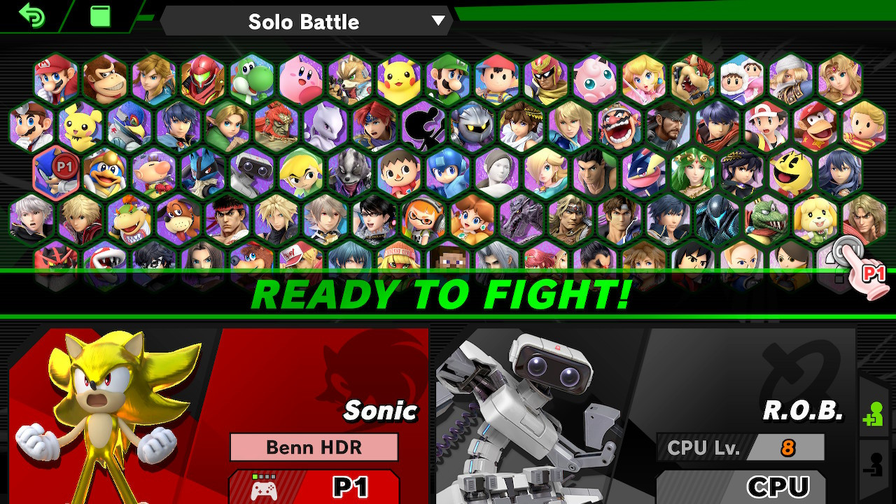 Super Sonic Mod for Super Smash Bros. Ultimate | SSBU Mods