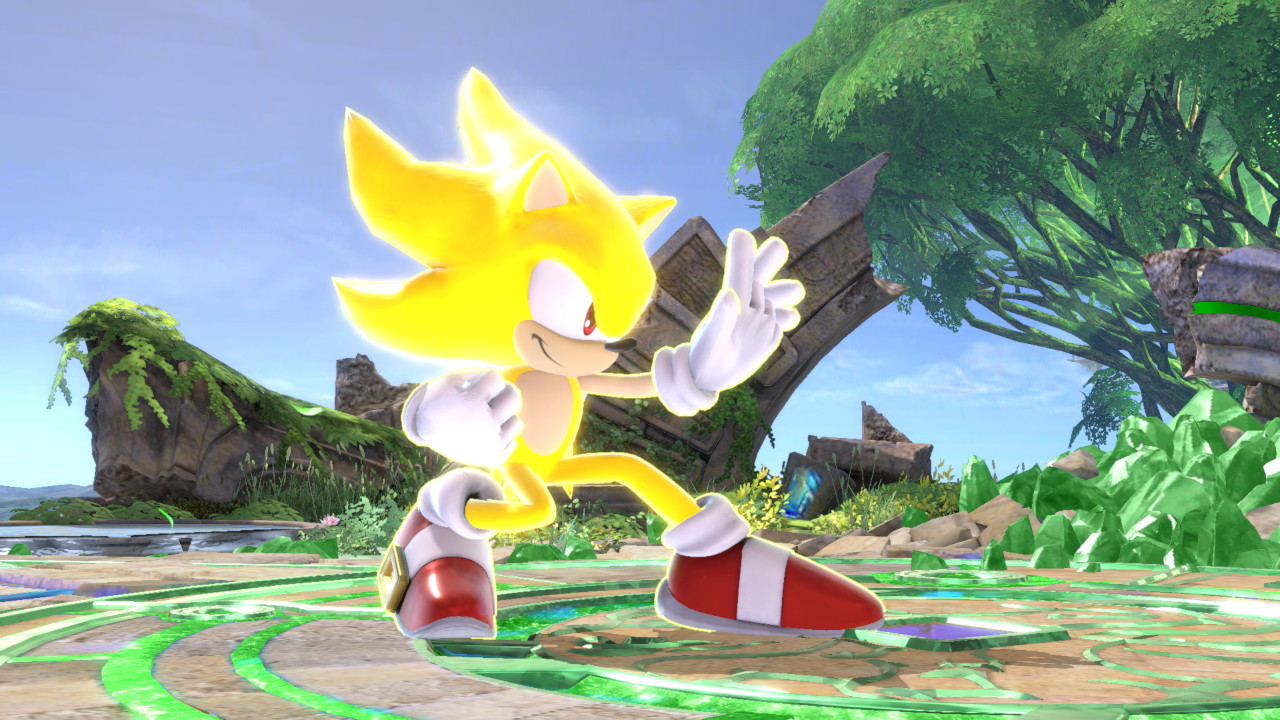 Super Sonic Mod for Super Smash Bros. Ultimate | SSBU Mods