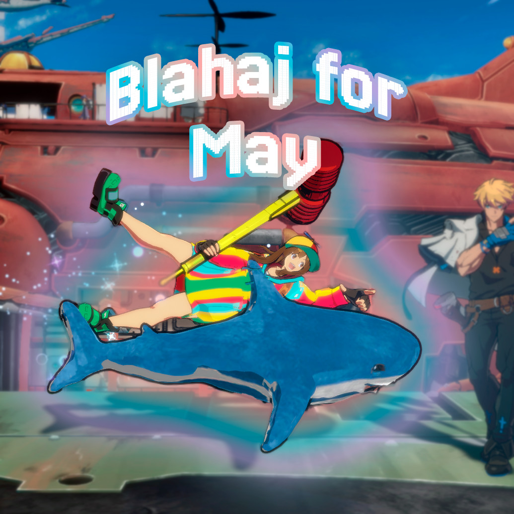 Blahaj for May Mod for GUILTY GEAR -STRIVE- | GGST Mods