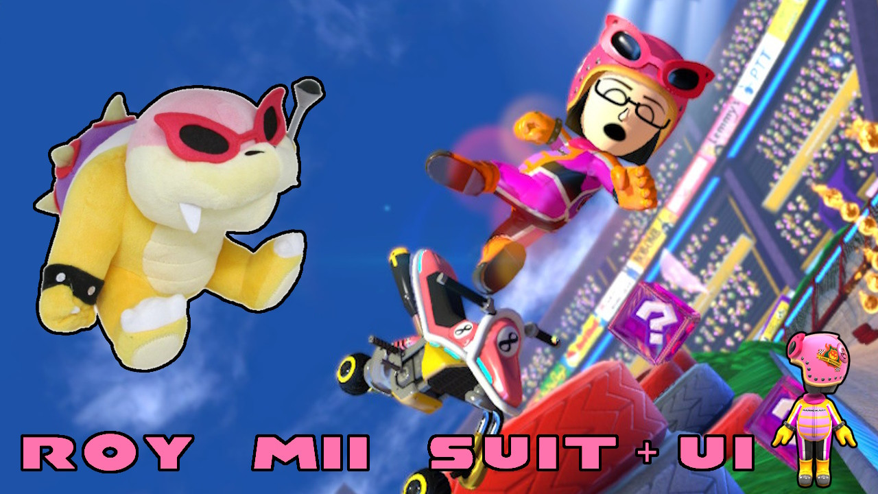 Roy Mii Suit Mod for Mario Kart 8 Deluxe | MK8D Mods