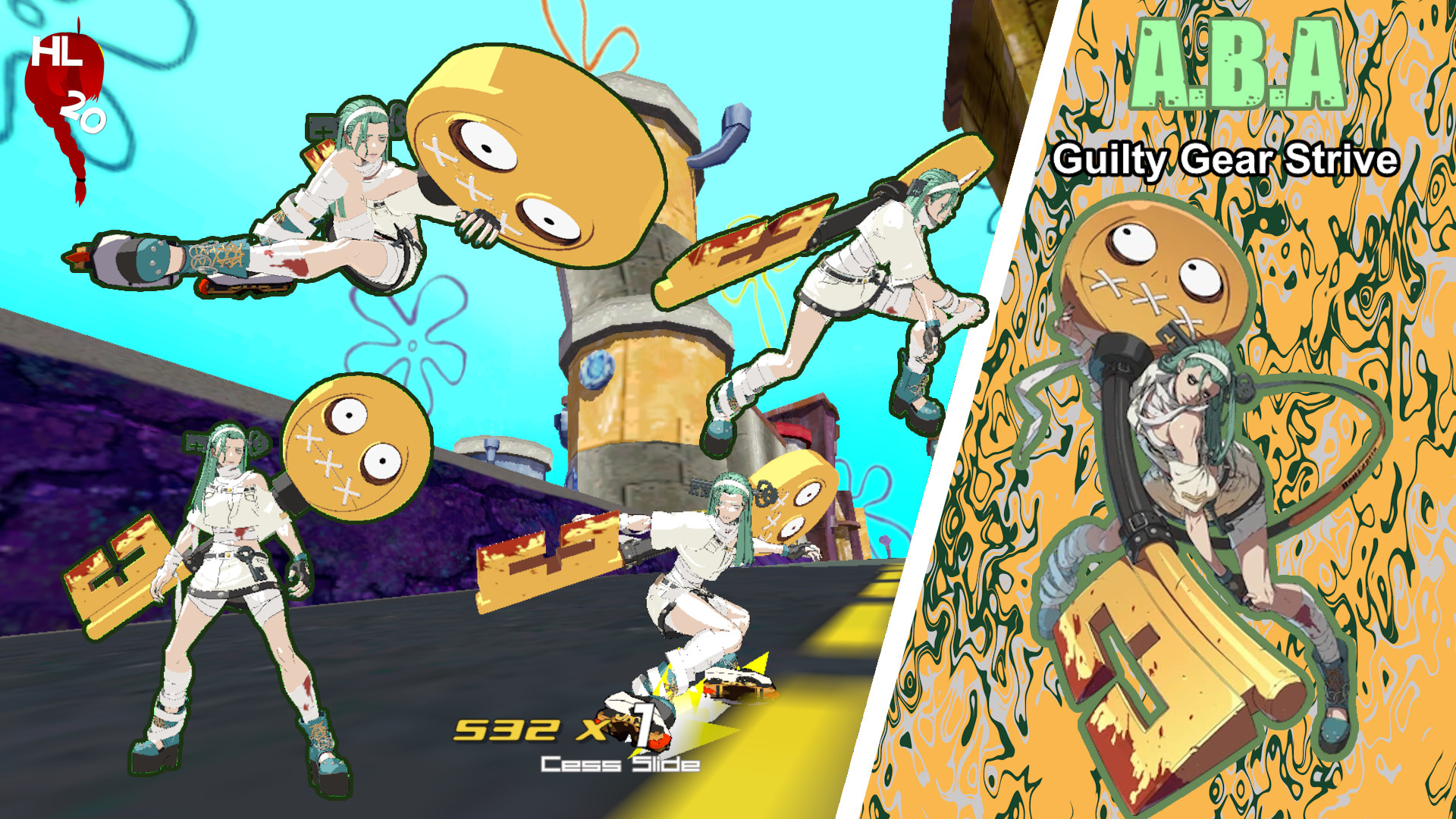 [SENSITIVE CONTENT] A.B.A (Guilty Gear) Extra skins Mod for Bomb Rush ...