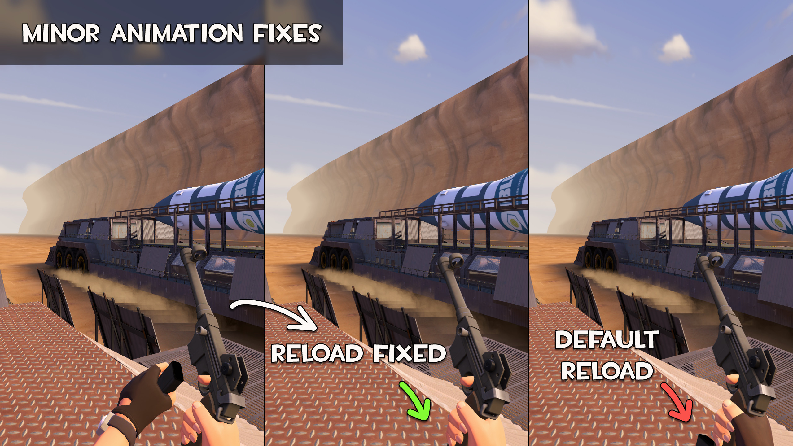 Consistent Sniper Arms - 90 FOV Fix [WIP] Mod for Team Fortress 2 | TF2 ...