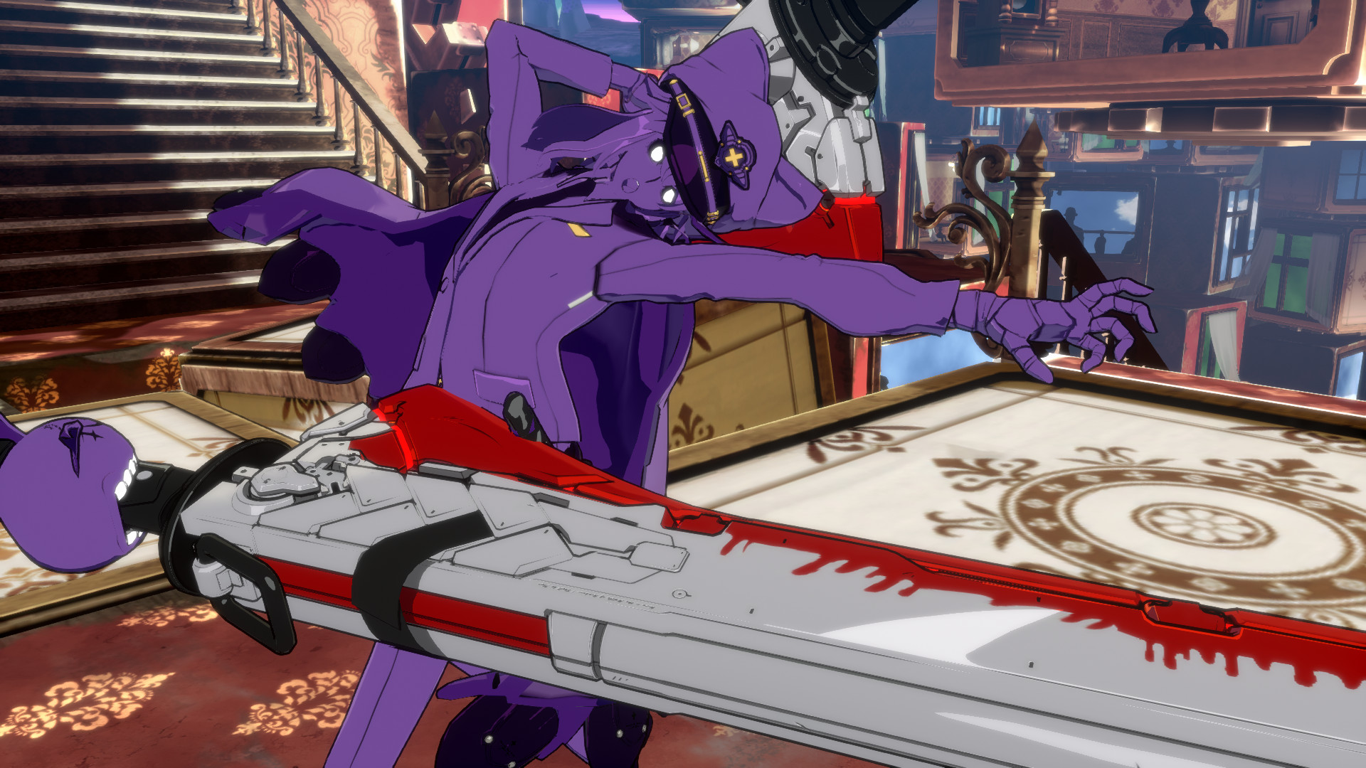 Purple Guy Ramlethal Recolor Mod for GUILTY GEAR -STRIVE- | GGST Mods