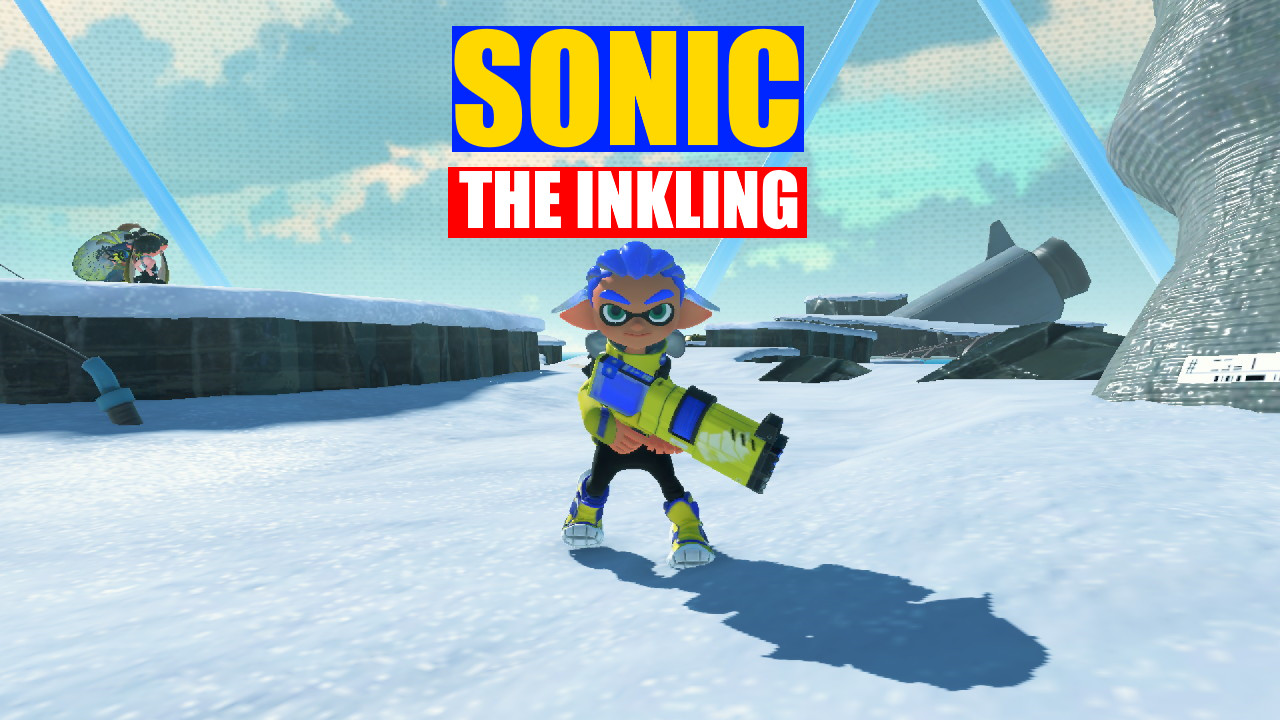 Sonic the Inkling Mod for Splatoon 3 | Splatoon 3 Mods