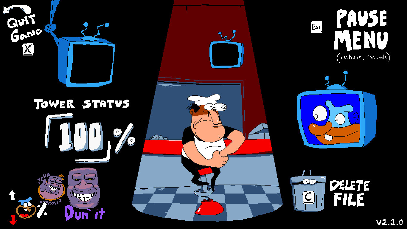 The Doise Mod but fixed cloth old doise (V3) Mod for Pizza Tower | PT Mods