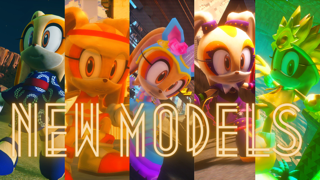 Cream the Rabbit [over Tails] Mod for Sonic Frontiers | Frontiers Mods