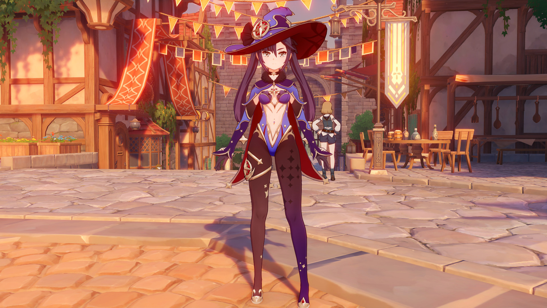 Mona Outfit edits Mod for Genshin Impact | GI Mods