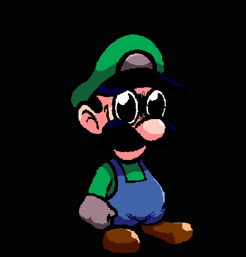Turmoil Luigi for Psych engine! Mod for Friday Night Funkin' | FNF Mods