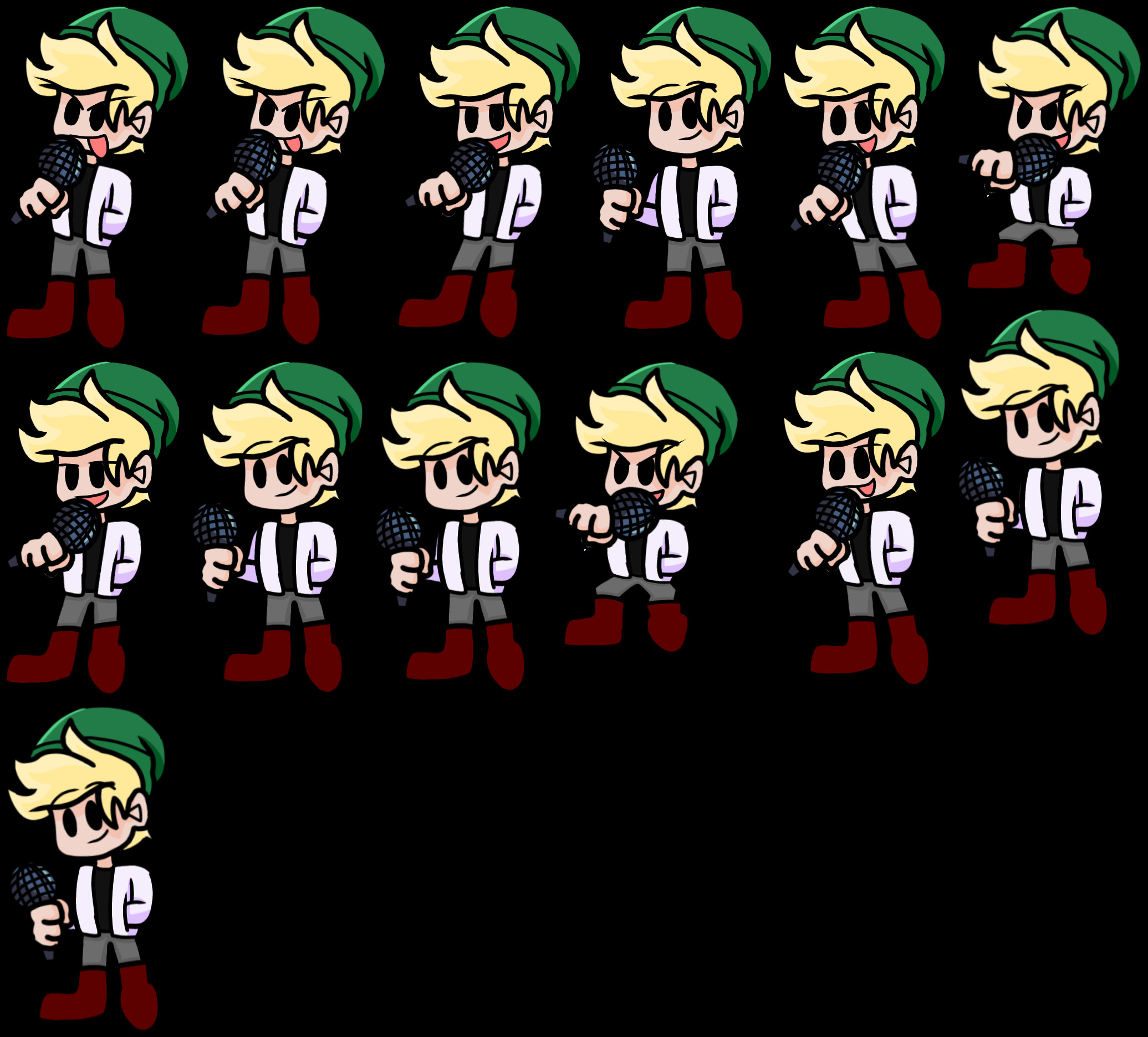 Turmoil Luigi for Psych engine! Mod for Friday Night Funkin' | FNF Mods