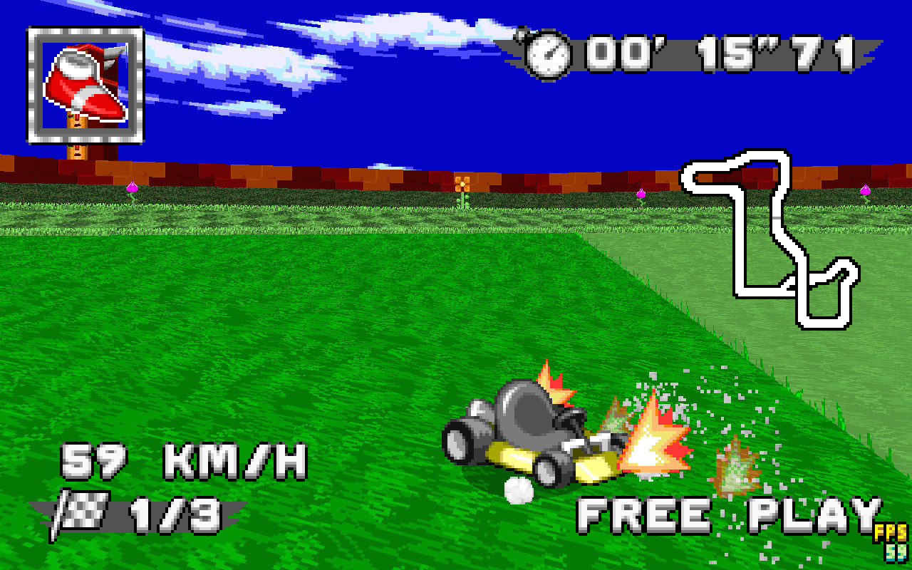 The Ring Racer... in SRB2K!? Mod for Sonic Robo Blast 2 Kart | SRB2K Mods