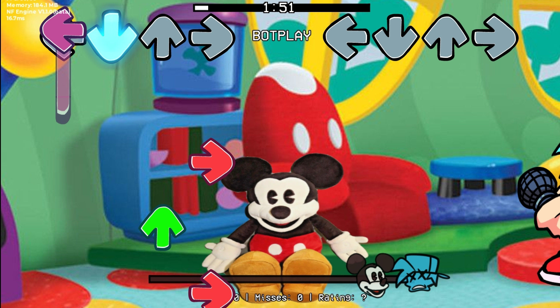 Puppet mania Mod for Friday Night Funkin' | FNF Mods