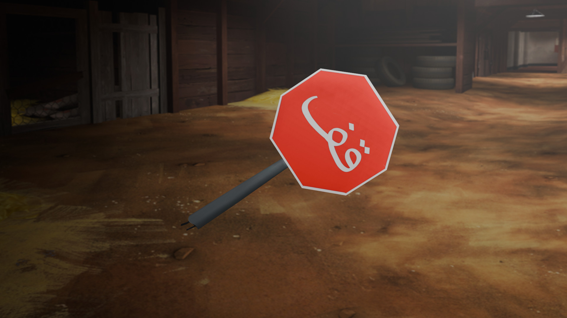 The Stop Sign (Frying Pan - Casual Compatible) Mod for Team Fortress 2 ...