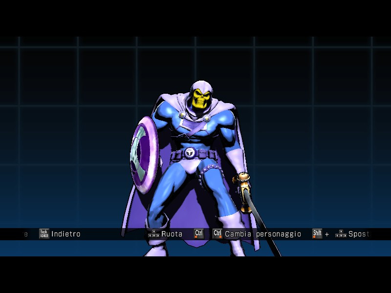 Skeletor Styled Taskmaster Mod for Ultimate Marvel vs Capcom 3 | UMvC3 Mods