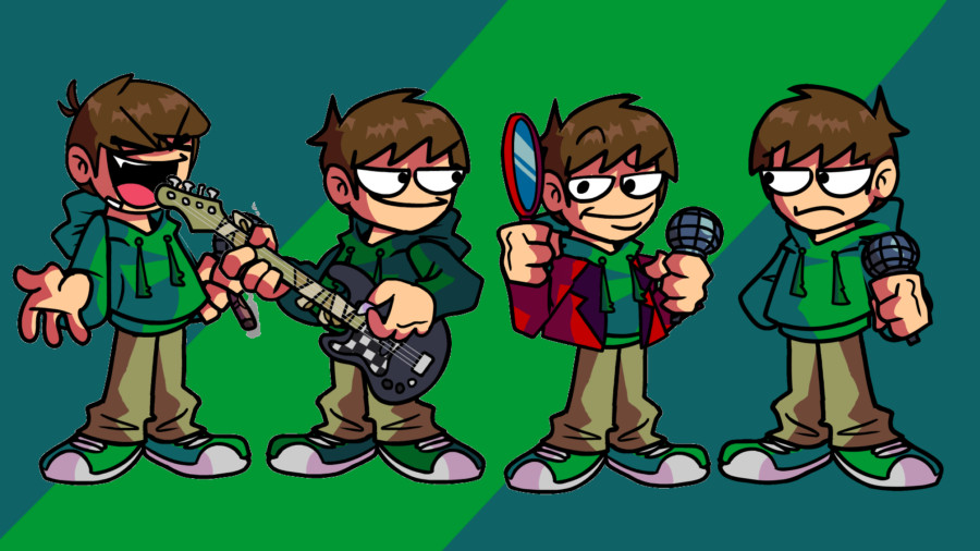 My Edd Eddsworld AU Sprites Mod for Friday Night Funkin' | FNF Mods