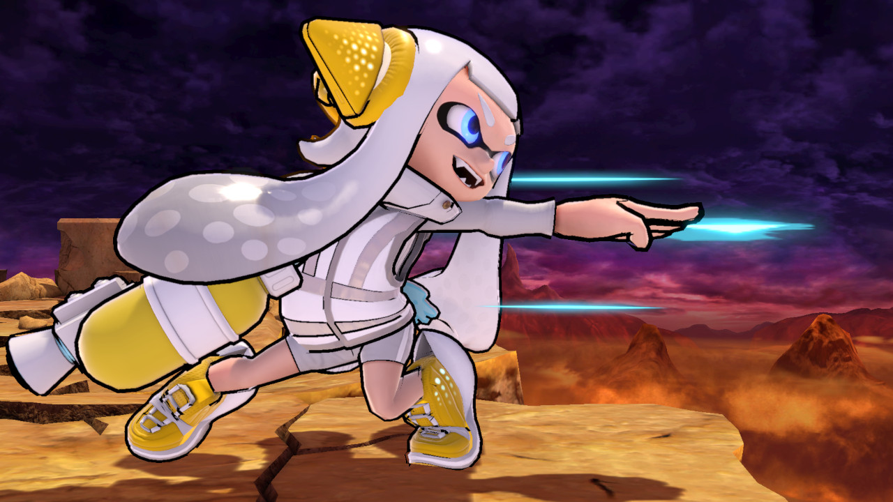 Pure Angel Inkling (Anime Outline UI Update!) Mod for Super Smash Bros ...