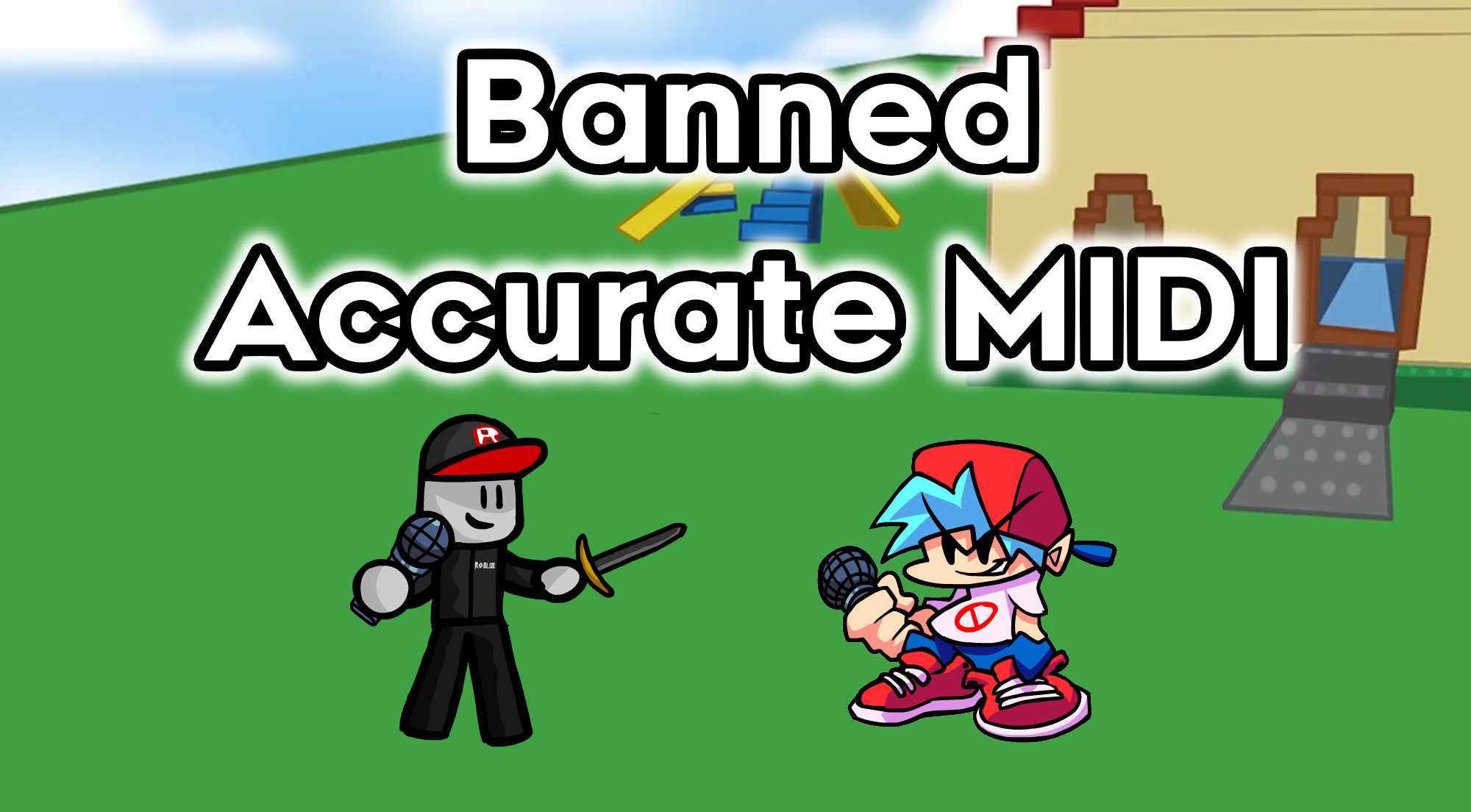 Banned (Old) Vocal Recreation Mod for Friday Night Funkin' | FNF Mods