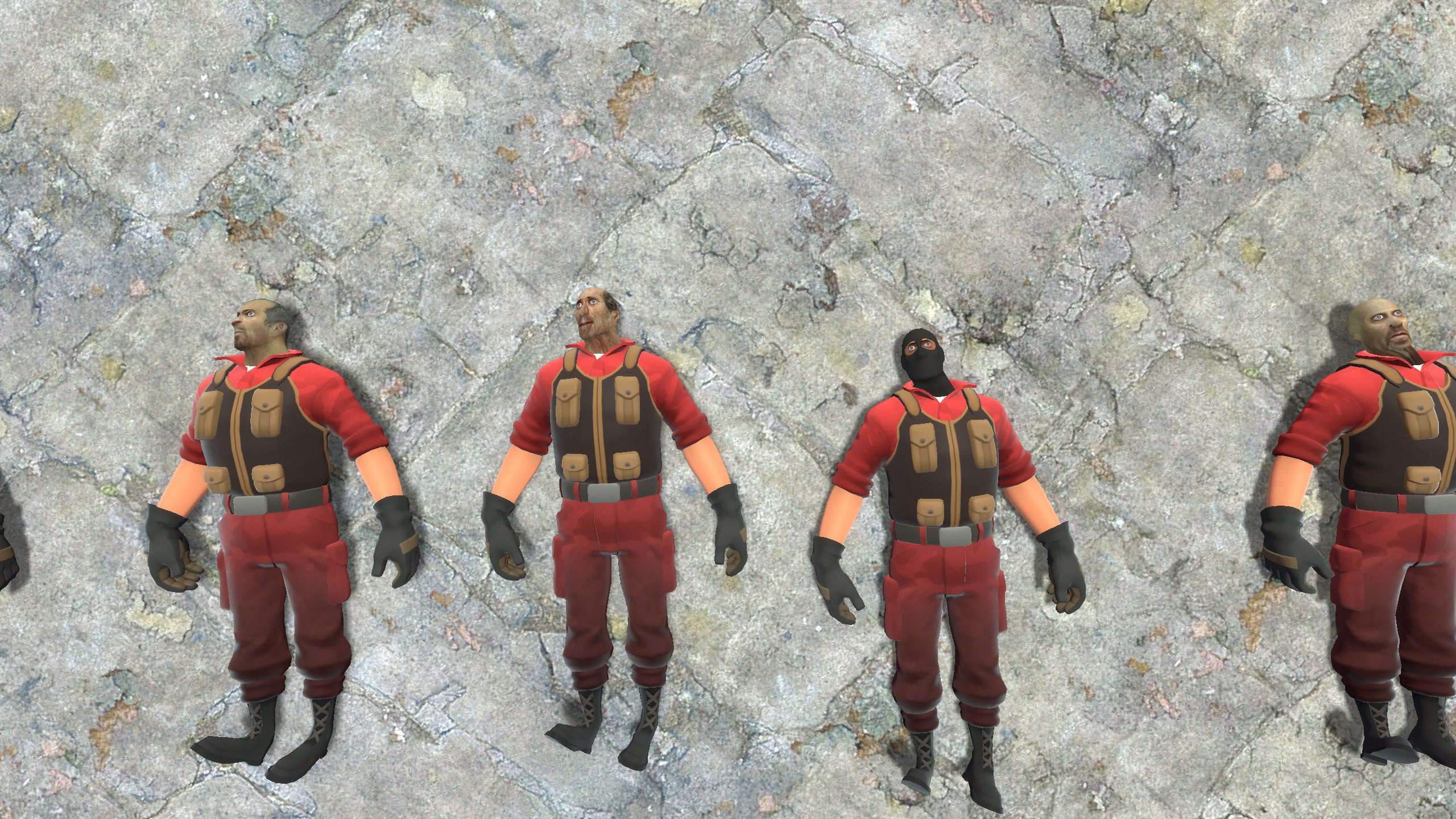 RNG Citizen Merc Faces Mod for Open Fortress | OF Mods
