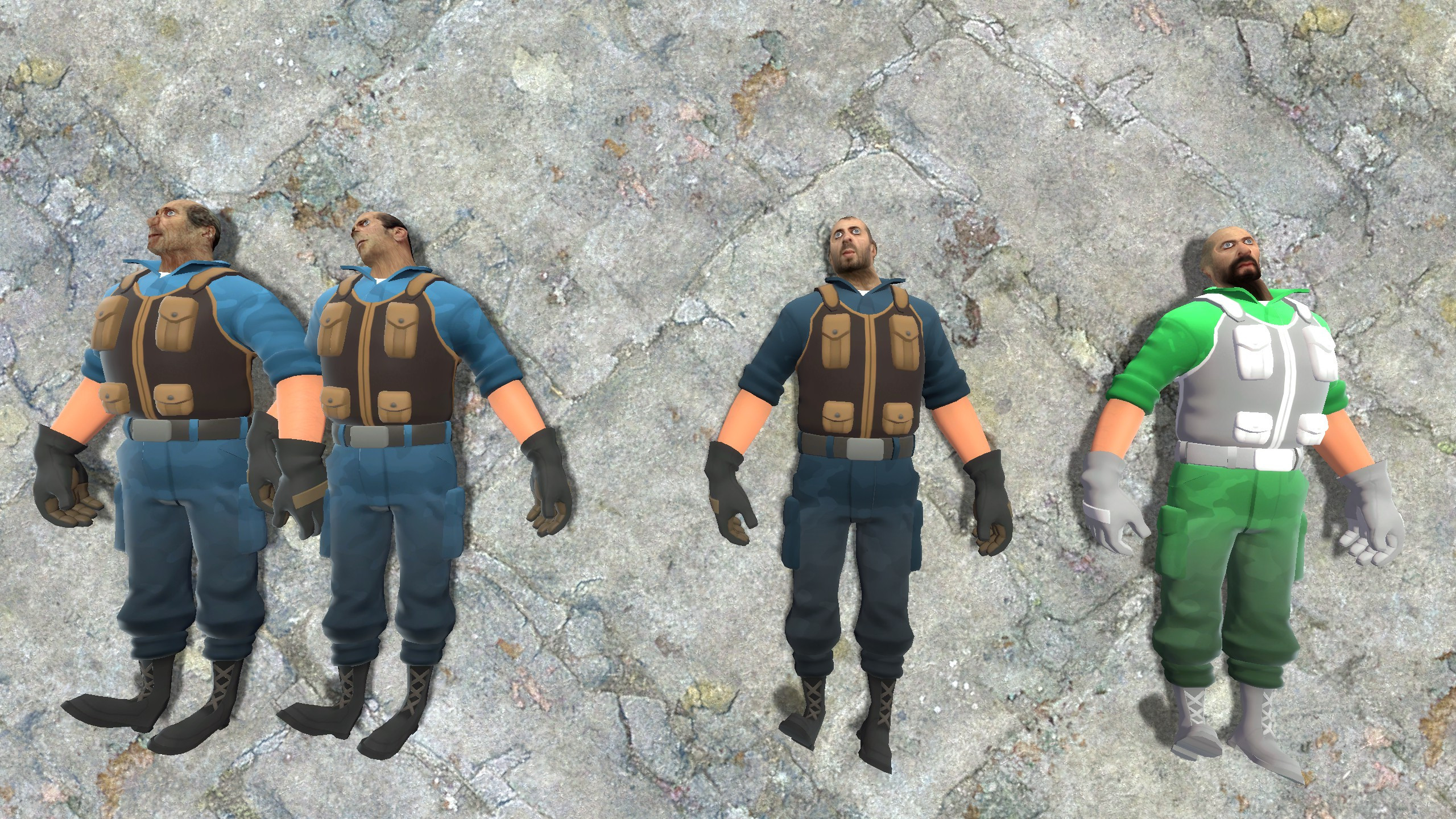 RNG Citizen Merc Faces Mod for Open Fortress | OF Mods