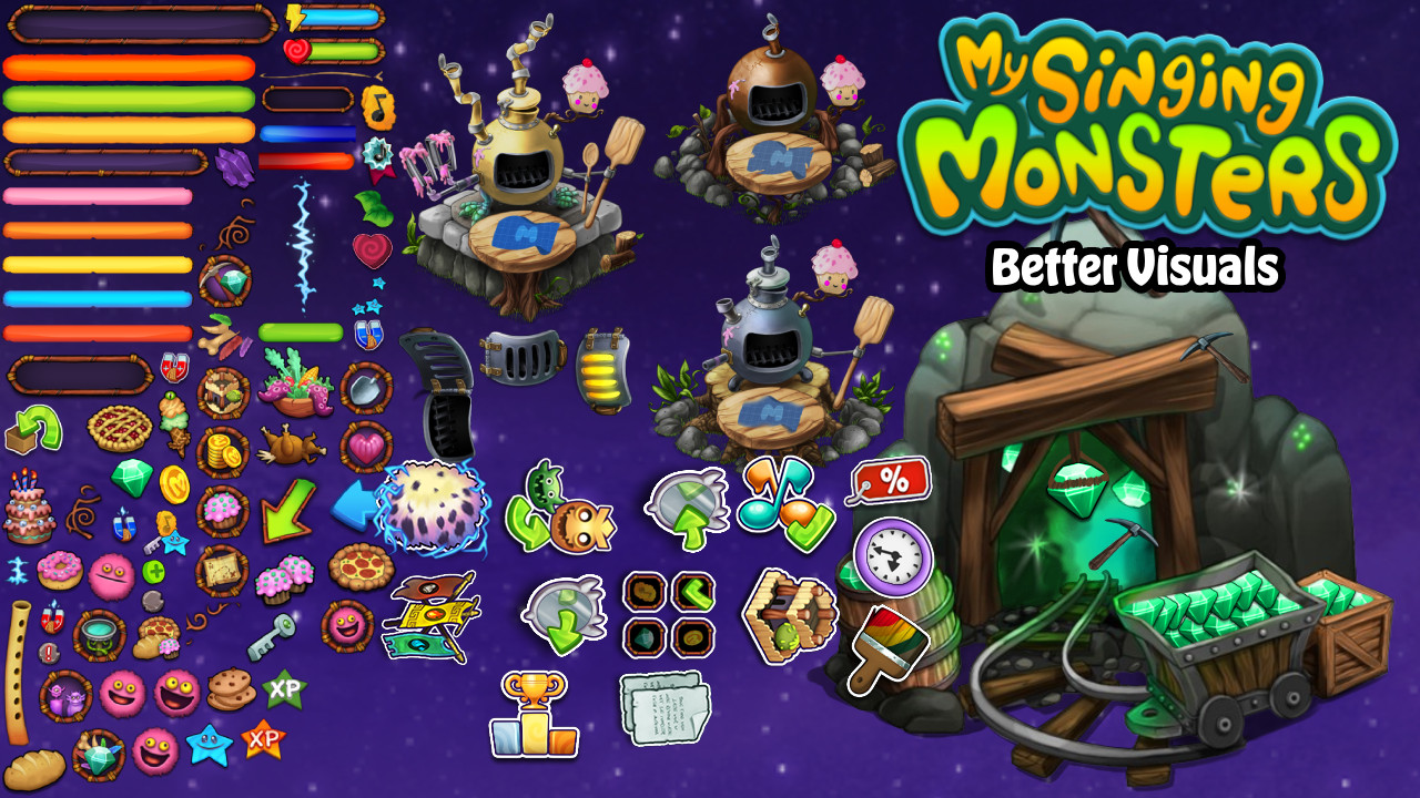 Better Visuals Mod for My Singing Monsters | MSM Mods