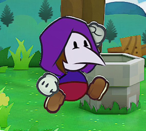 Paper Smol over Paper Mario Mod for Paper Mario: The Thousand Year Door ...