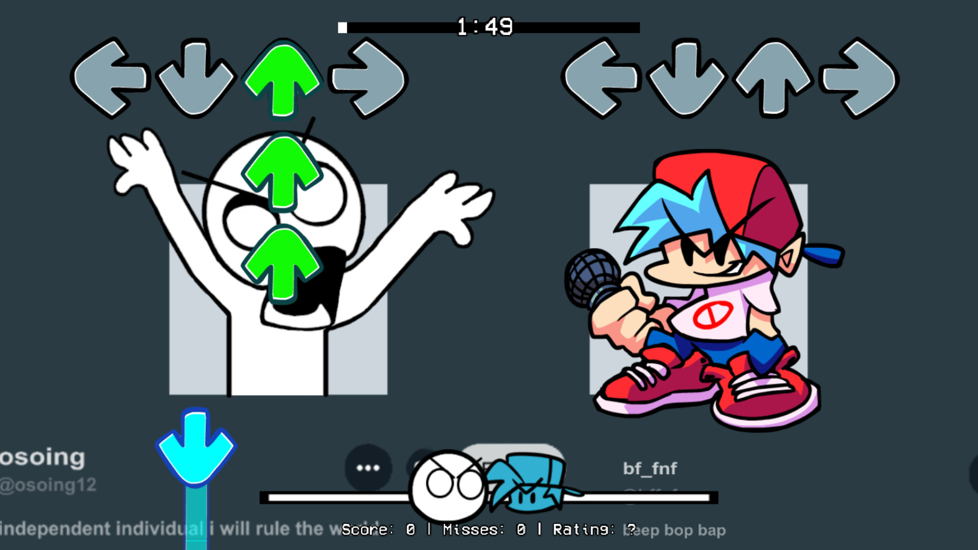 FNF Vs. Osoing Psych Engine Port Mod for Friday Night Funkin' | FNF Mods