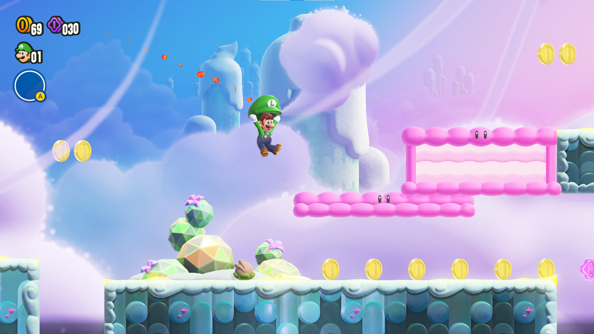 Super Mario Bros. Wonder but the Floor is Lava Mod for Super Mario Bros ...