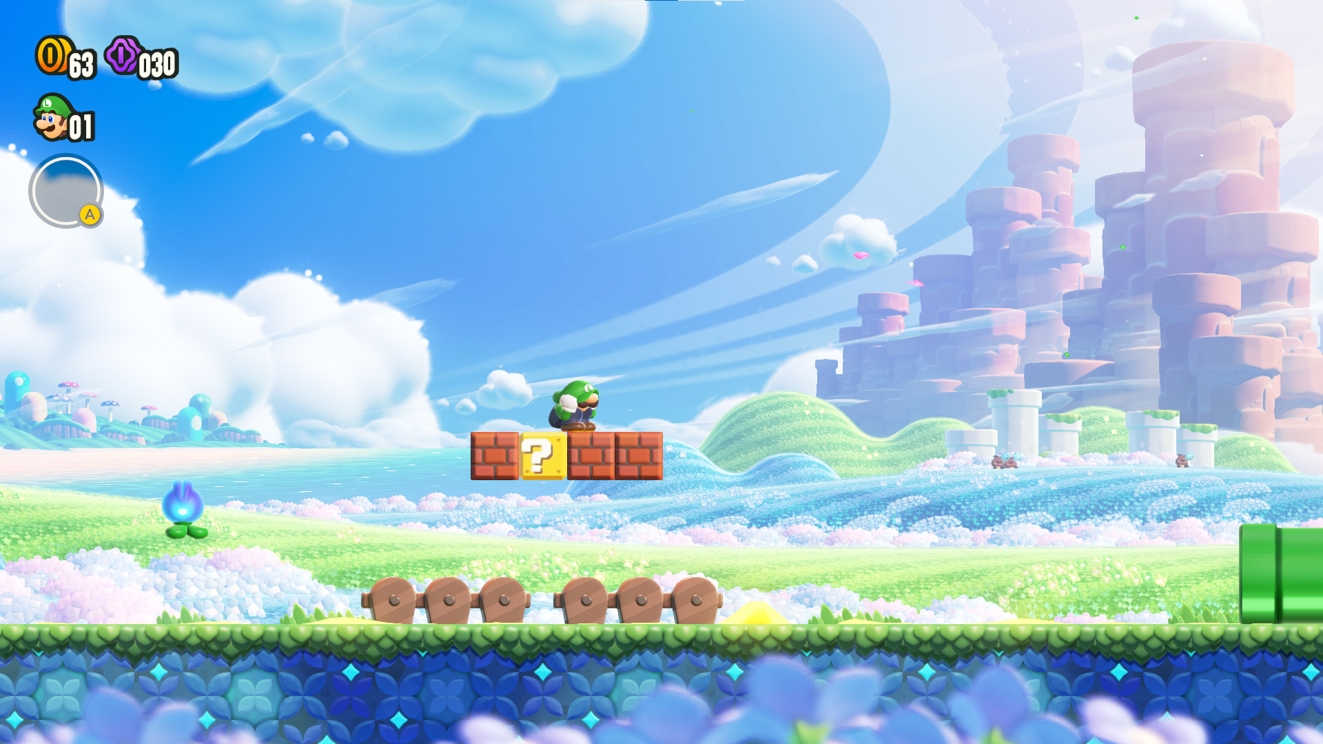 Super Mario Bros. Wonder but the Floor is Lava Mod for Super Mario Bros ...