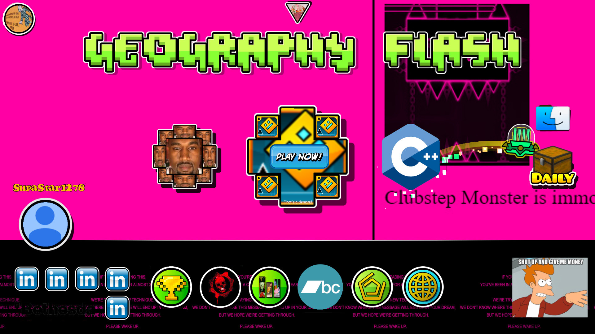 GD Meme Texture Pack (Geography Flash) Mod for Geometry Dash | GD Mods