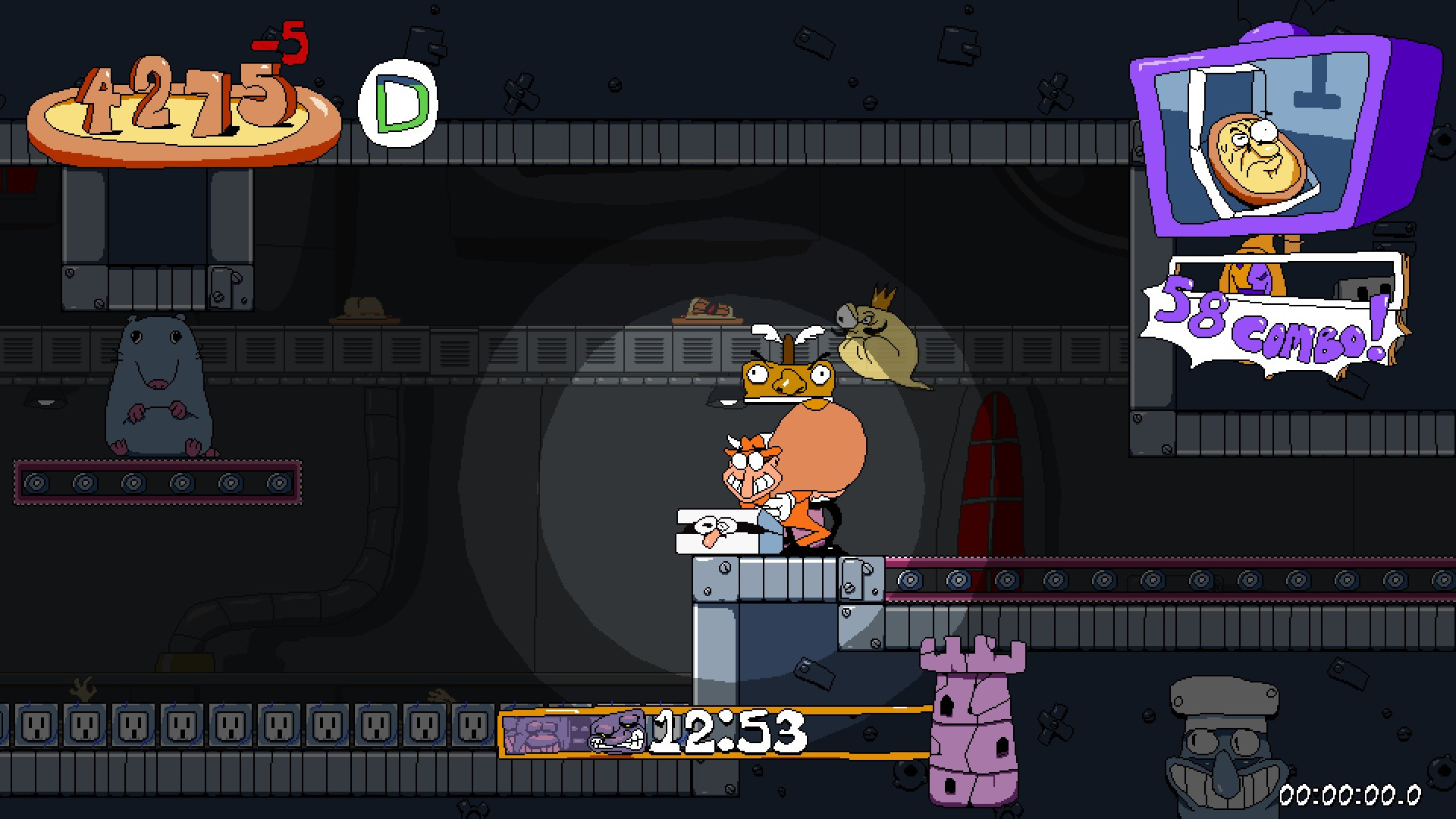 The Crumbling Tower of Pizza SUPREME (AFOM) Mod for Pizza Tower | PT Mods