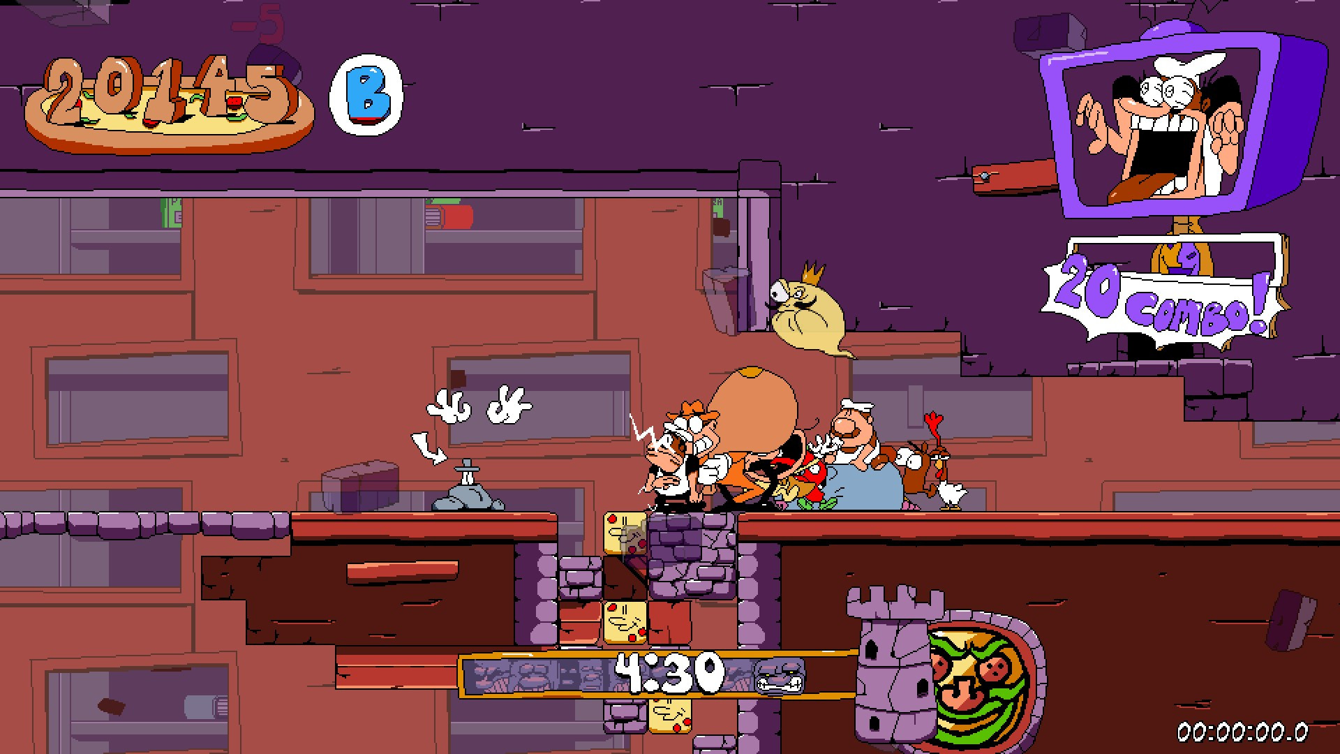 The Crumbling Tower of Pizza SUPREME (AFOM) Mod for Pizza Tower | PT Mods