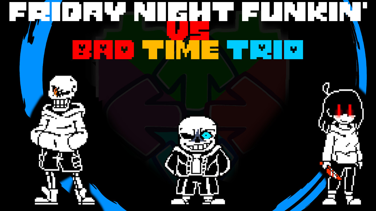 Friday Night Funkin' vs Bad Time Trio Mod for Friday Night Funkin ...