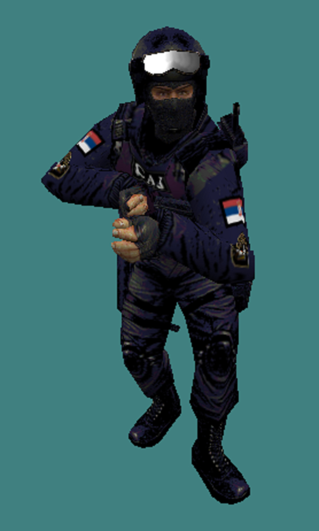 Serbian SAJ Mod for Counter-Strike: Condition Zero | CS:CZ Mods